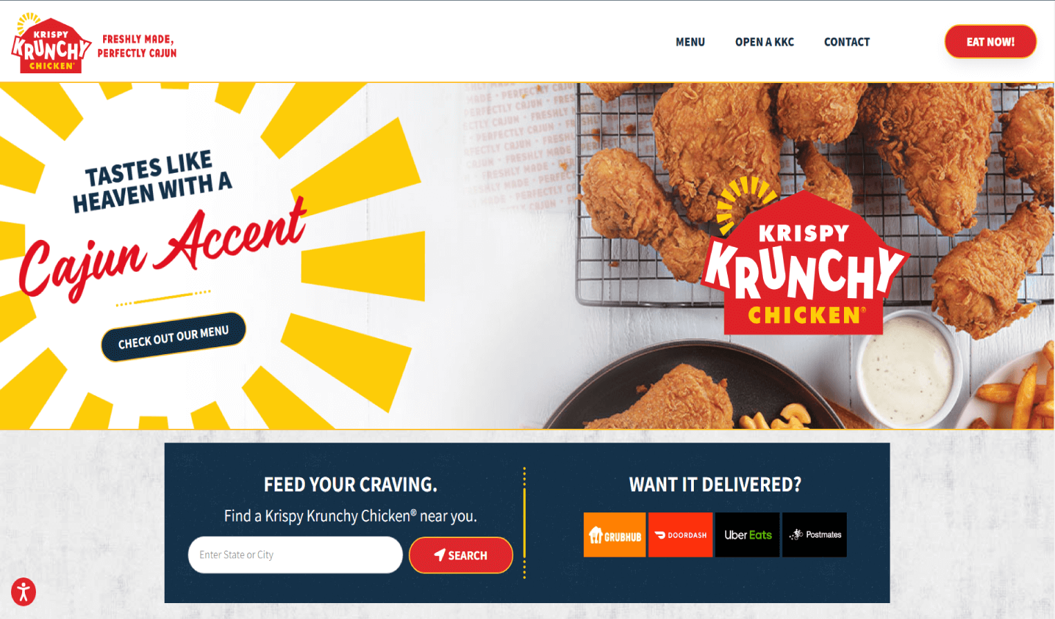 Krispy Krunchy Chicken - Sam | Full-Stack Web Developer